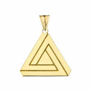Element Shine | Jewelry | 4k Solid Gold The Impossible Penrose Triangle ...